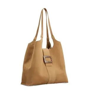 ROGER VIVIER Belle Vivier Buckle Shoulder Bag