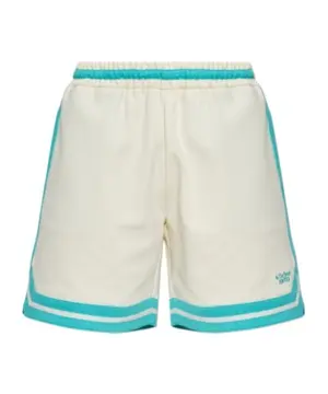 Mcm Elastic-waist Shorts - Cream