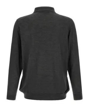 Kiton Half-zip Polo Shirt