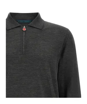 Kiton Half-zip Polo Shirt
