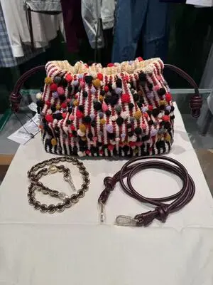 Loewe X Albers Medium Flamenco Purse
