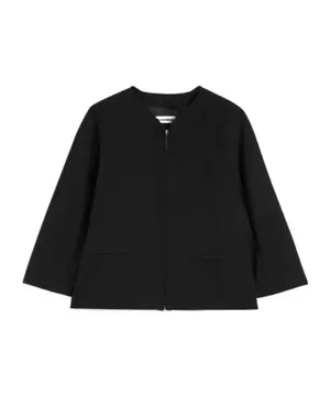 JIL SANDER Welt-pockets Jacket - Black