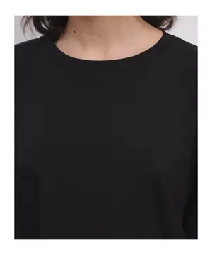 BASERANGE Short-sleeved Ribbed Knit T-shirt