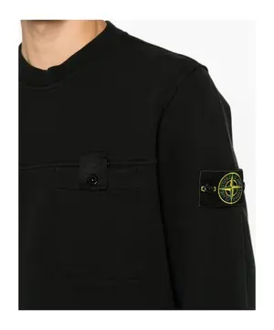 Stone Island Crew-neck Sweatshirt - Black