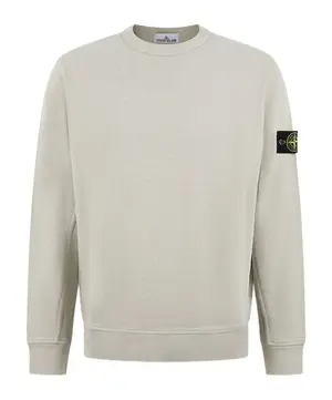 Stone Island Crew-neck Sweatshirt - Sand-colored