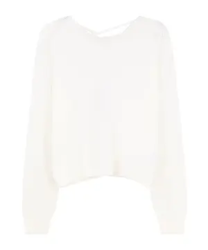 Aspesi Lace-up Detail Sweater