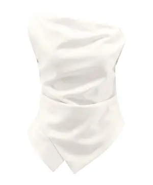 RÓHE Off-shoulder Top - White