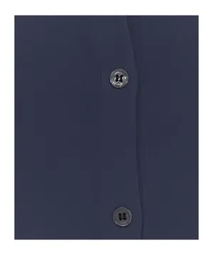 Aspesi Single-breasted Long-sleeve Knit Top