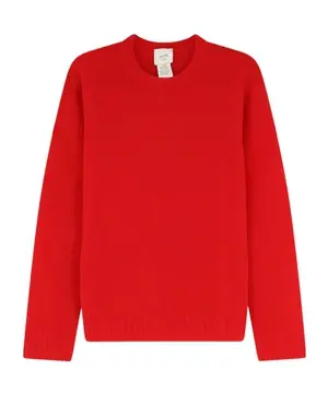 ALYSI Long-sleeved Sweater - Red