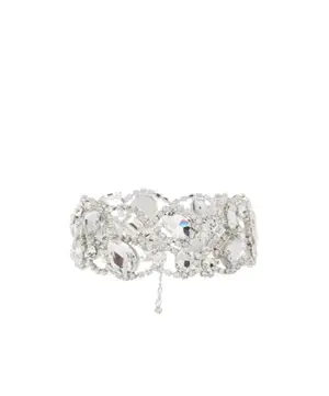 Magda Butrym Crystal-embellished Necklace - Silver