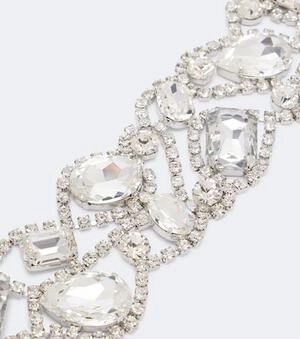 Magda Butrym Crystal Embellished Statement Necklace