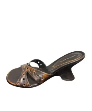 Dries Van Noten Retro High-heeled Mules