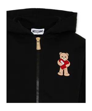 Moschino Teddy Bear Zip-up Hoodie