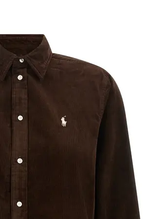 Polo Ralph Lauren Corduroy Embroidered Logo Shirt