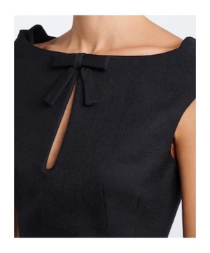 SHUSHU/TONG Off-shoulder Bow Detail Top