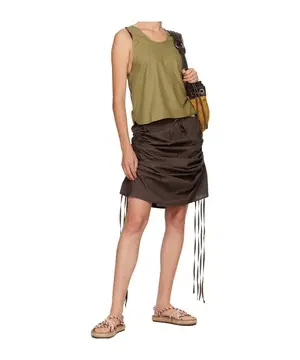 BASERANGE Sleeveless Round Neck Top