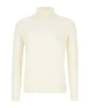 ZANONE Long-sleeved Turtleneck Sweater - White