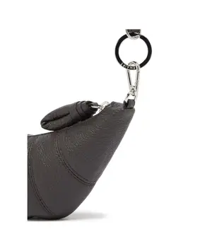 LEMAIRE Croissant Wallet - Black