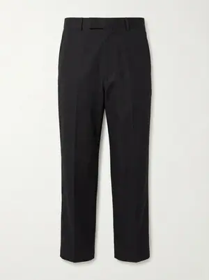 Black Wash Chinos For Men