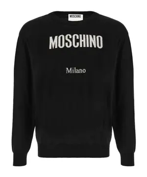Moschino Long Sleeve Sweatshirt - Black