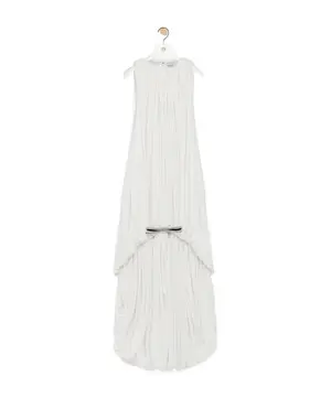 Loewe Draped Dress In Silk