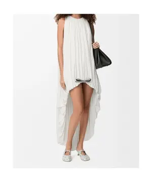 Loewe Draped Dress In Silk