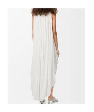 Loewe Draped Dress In Silk