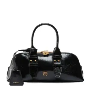 Pinko Escape Baguette Small Handbag - Black