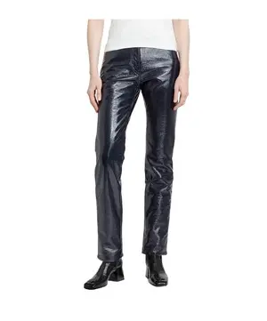 COURREGES Belt-loop Slacks - Black