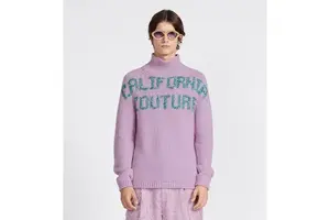 Dior Logo Intarsia-knit Jumper