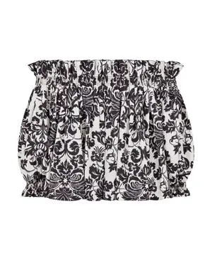 Dior Off-shoulder Printed Top