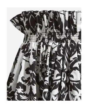 Dior Off-shoulder Printed Top