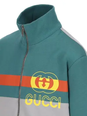 Gucci Logo-print Cotton Track Jacket