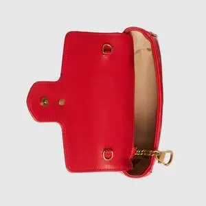 Gucci Marmont Shoulder Bag - Red