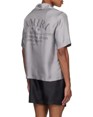 Amiri Logo Printed Short-sleeved Shirt