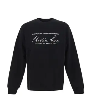 Martine Rose Logo-print Cotton Sweatshirt