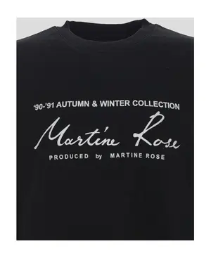 Martine Rose Logo-print Cotton Sweatshirt