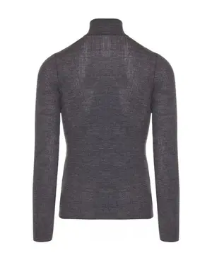 Gucci Ribbed Wool Roll Neck Jumper