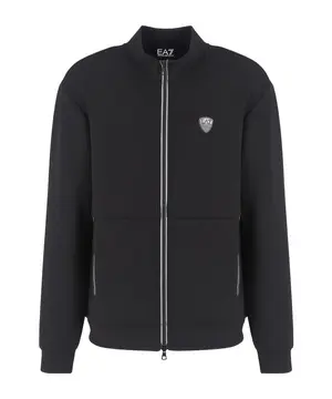 EA7 Logo-appliqu Sweatshirt