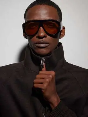 TOM FORD Bronson D-frame Acetate Sunglasses