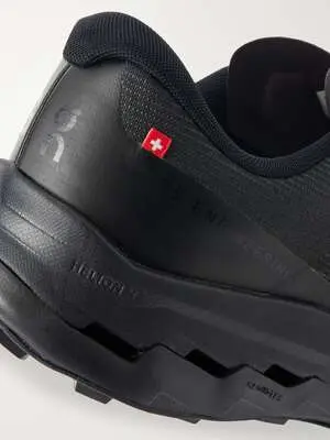 On Cloudultra Peak Rubber-trimmed Stretch-knit Sneakers - Black
