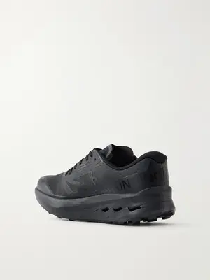 On Cloudultra Peak Rubber-trimmed Stretch-knit Sneakers - Black