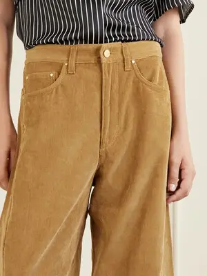 Maria Mcmanus Crescent Corduroy Wide-leg Pants