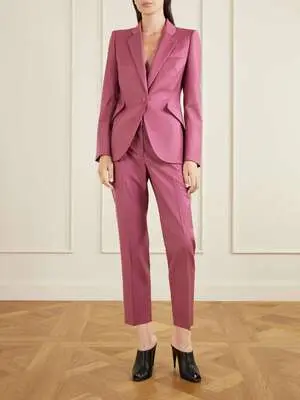 Alexander McQueen Wool Straight-leg Pants