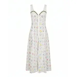 MUDA CLOTHING FZ LLC Eden Floral Maxi Dress - White