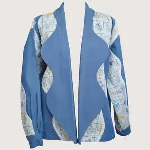 MUDA CLOTHING FZ LLC Chloe Denim Jacket - Blue
