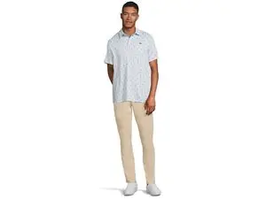 Lacoste Regular Fit Uv Protect Golf Polo Clothing Light /teal