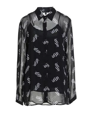 Armani Exchange Viscose Shirt With Logo Print