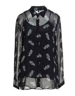 Armani Exchange Viscose Shirt With Logo Print