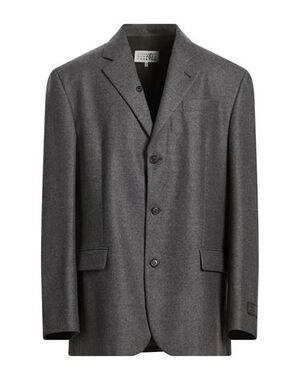 MAISON MARGIELA Blazer Size Virgin Wool - Charcoal